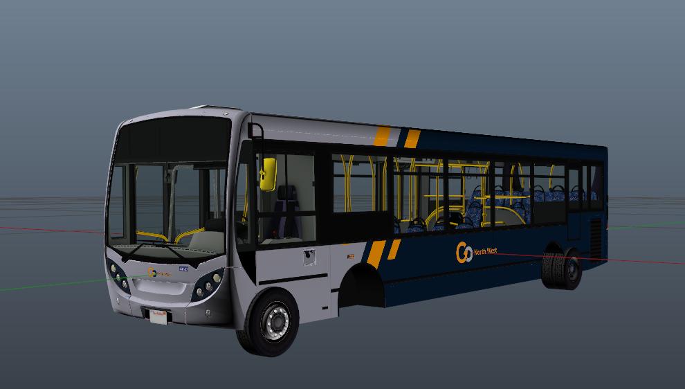 Union Mods - UK repaints for Enviro 200 10.8m