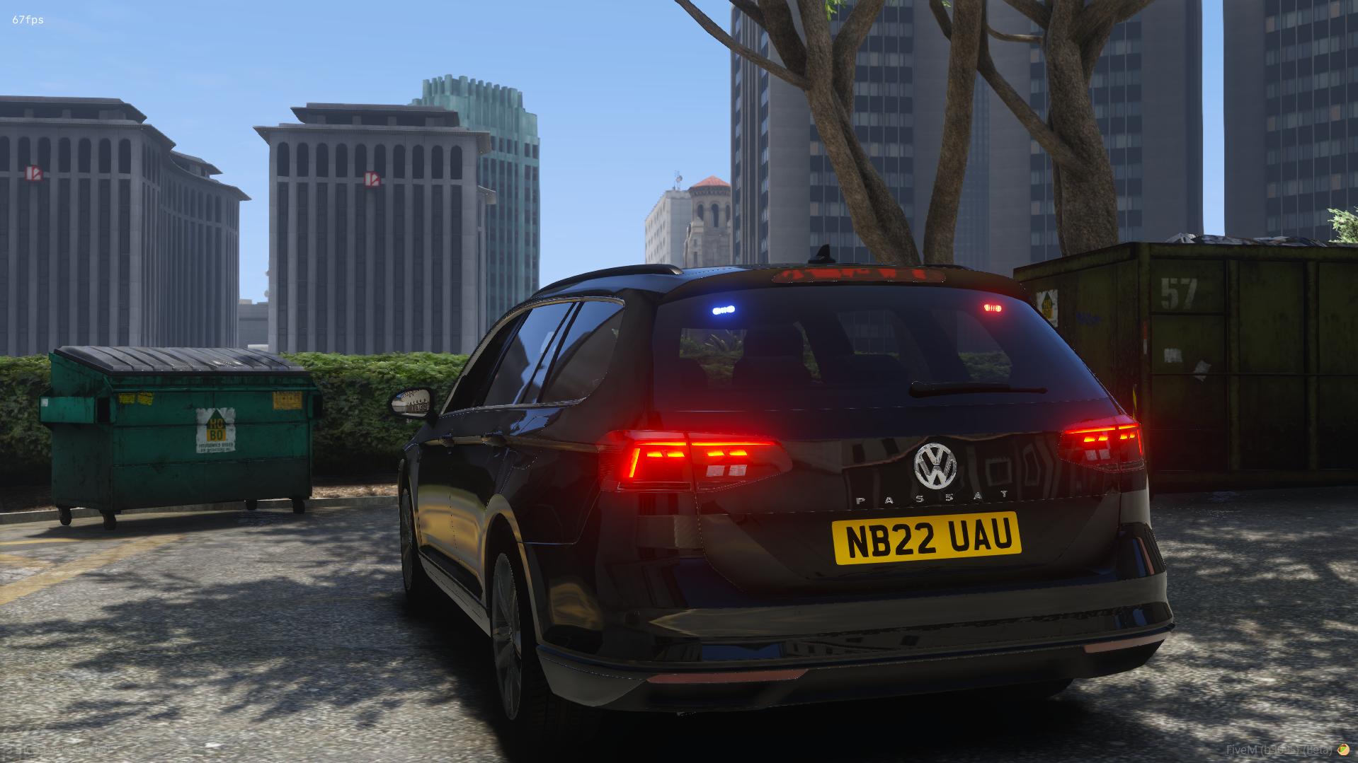 Union Mods - [ELS] Generic Police 2022 Volkswagen Passat Response