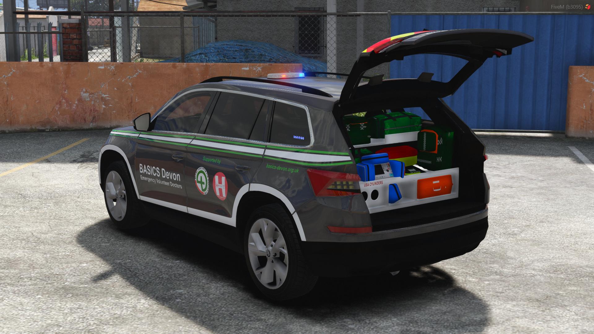 Union Mods - [ELS] BASICS Devon 2021 Skoda Kodiaq Emergency Doctor