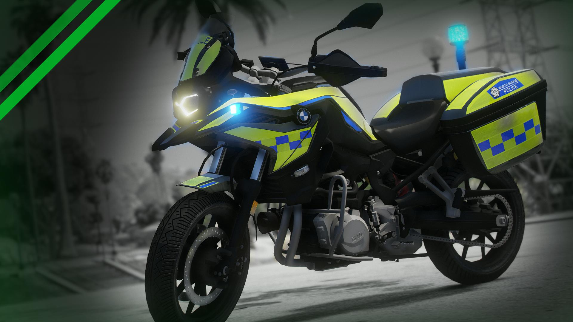 Union Mods - [ELS][NON-ELS] North Bridge Police - Generic - 2022 BMW F750GS